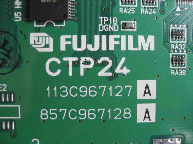 FujiFilm Frontier 340 MiniLab pare Part CTP24PCB 113C967127A 113C967127